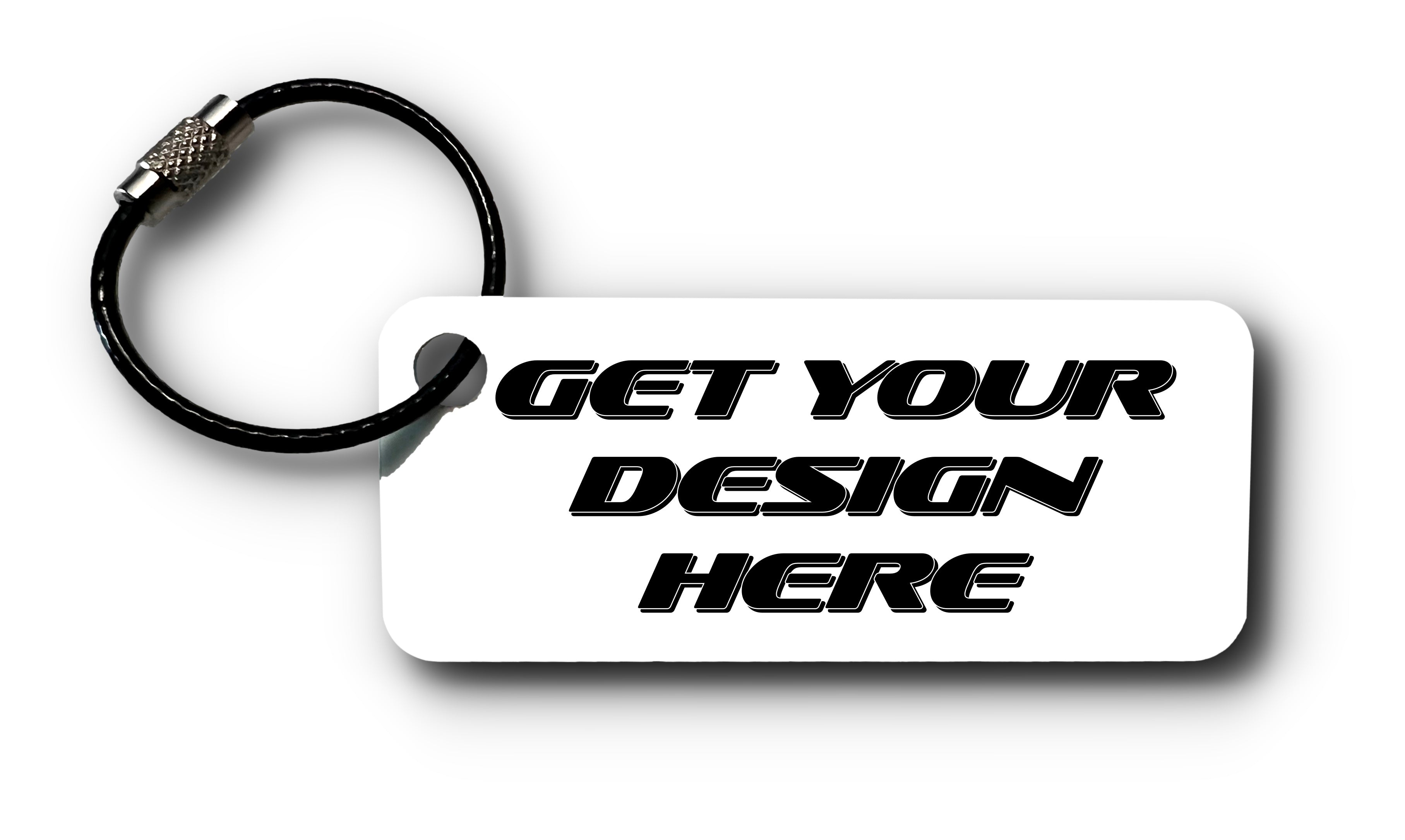Custom Aluminum Keychain – covermyplate